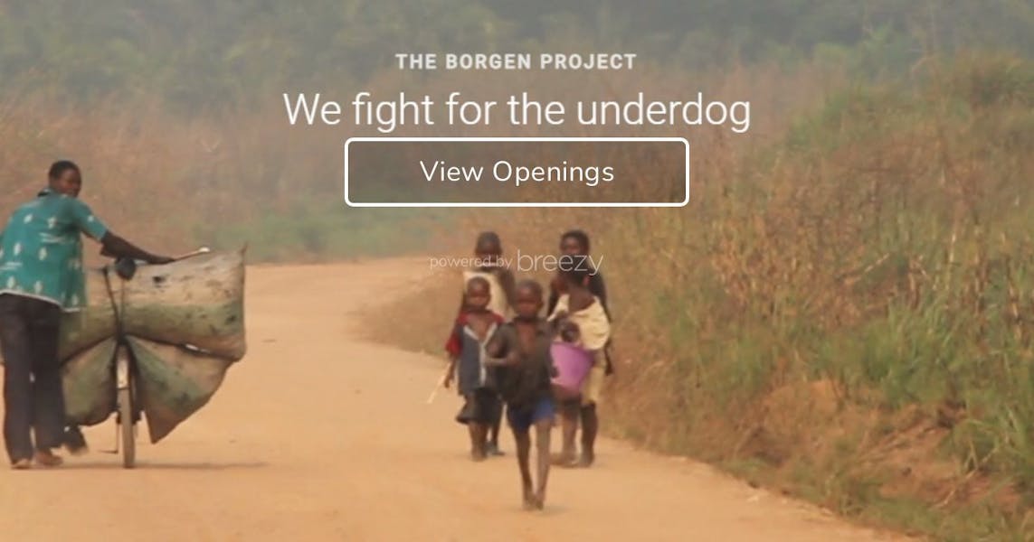 Openings At The Borgen Project