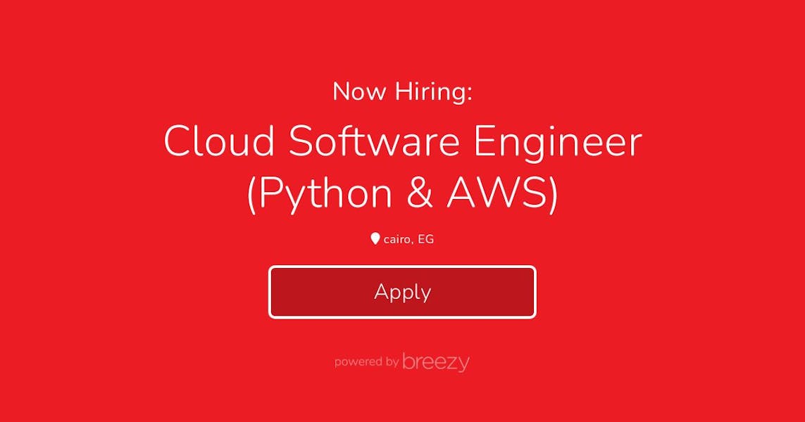 Cloud Software Engineer (Python & AWS) at DigiSay