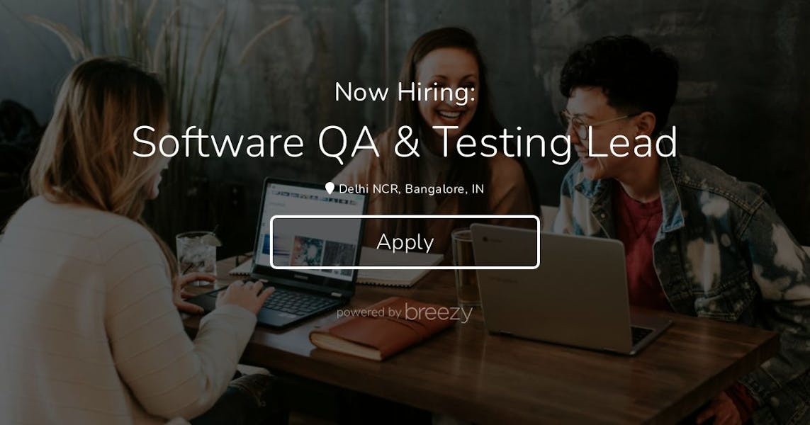 Software Qa And Testing Lead At Uvation