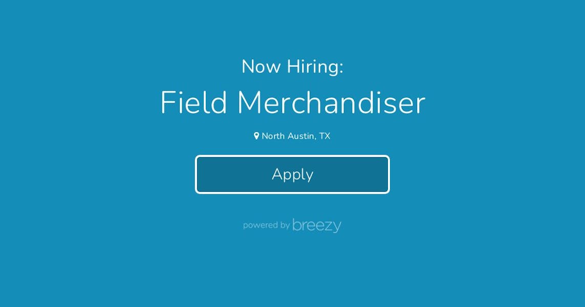 Field Merchandiser at SRS Merchandising