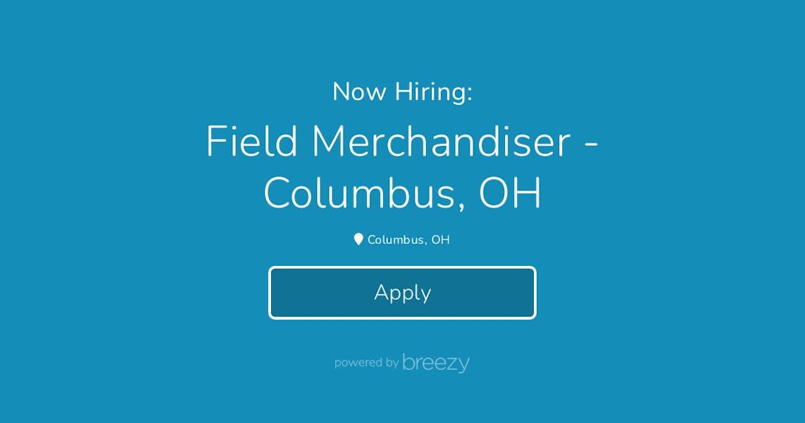 Field Merchandiser - Columbus, OH at SRS Merchandising