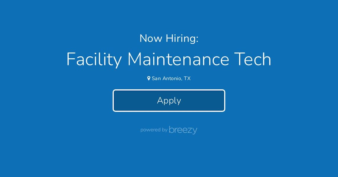 Facility Maintenance Tech At Workforce Solutions Alamo facility-maintenance-tech-at-workforce-solutions-alamo