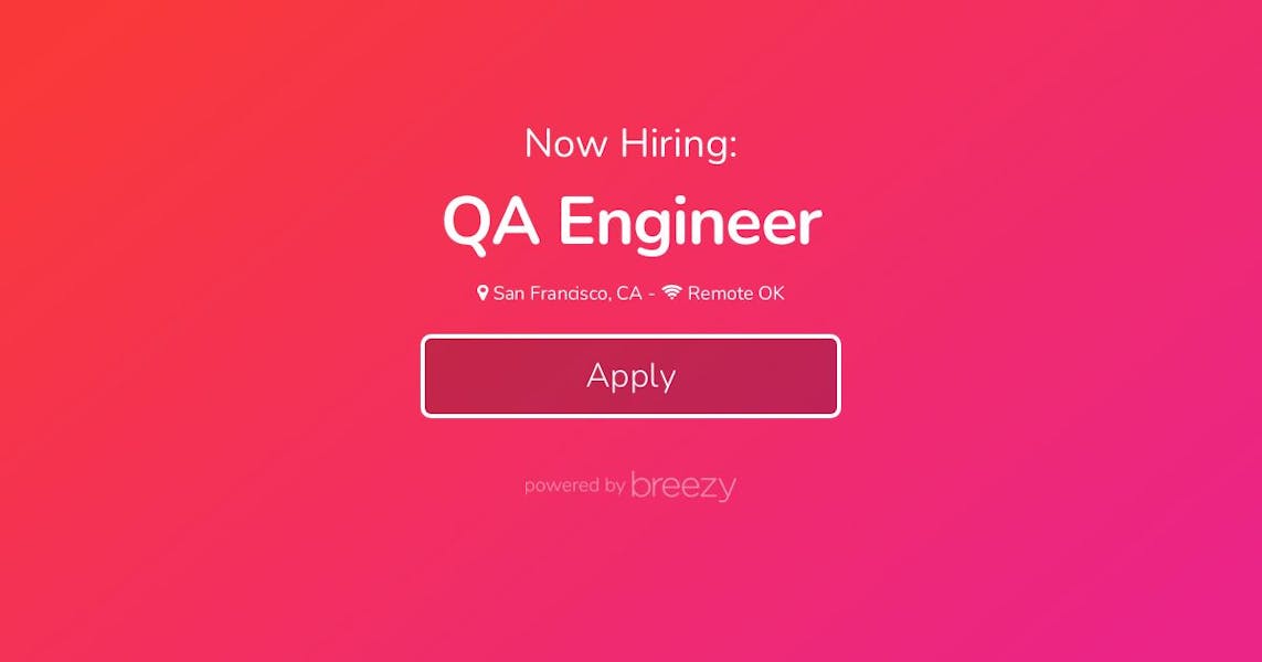 QA Engineer at Mem