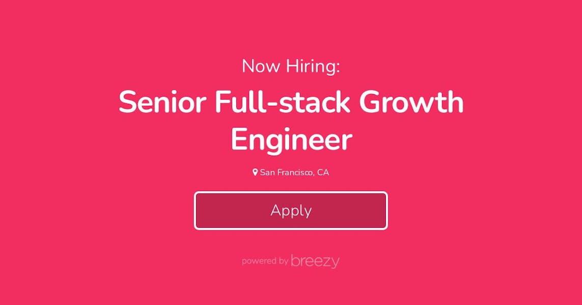 Senior Full Stack Growth Engineer At Mem