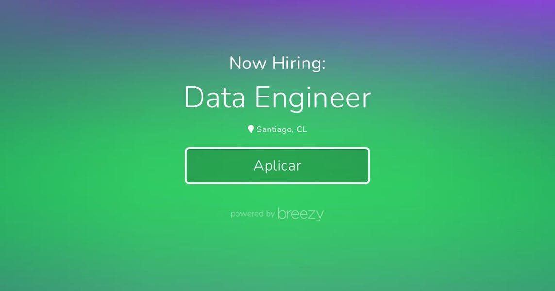 Data Engineer Jr at Cumplo