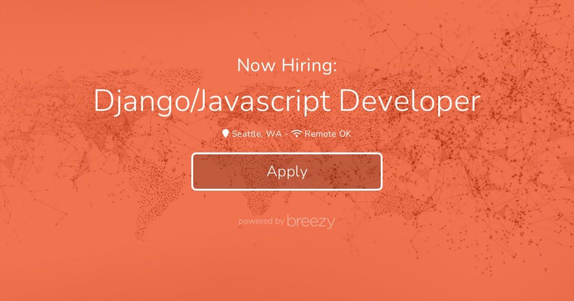 Djangojavascript Developer At Factal