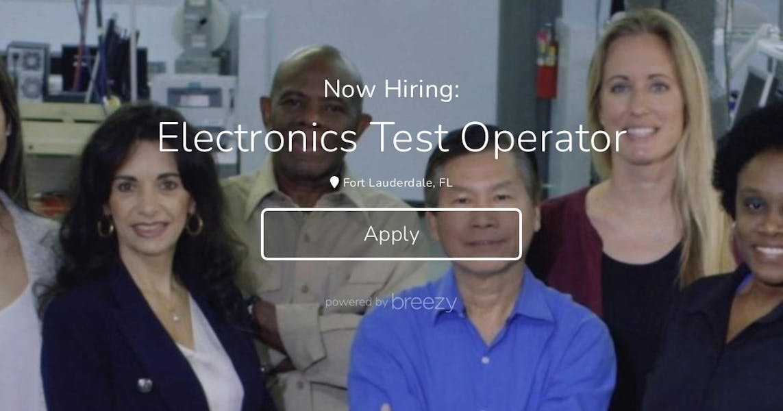 Electronics Test Operator at Dayton Granger, Inc.