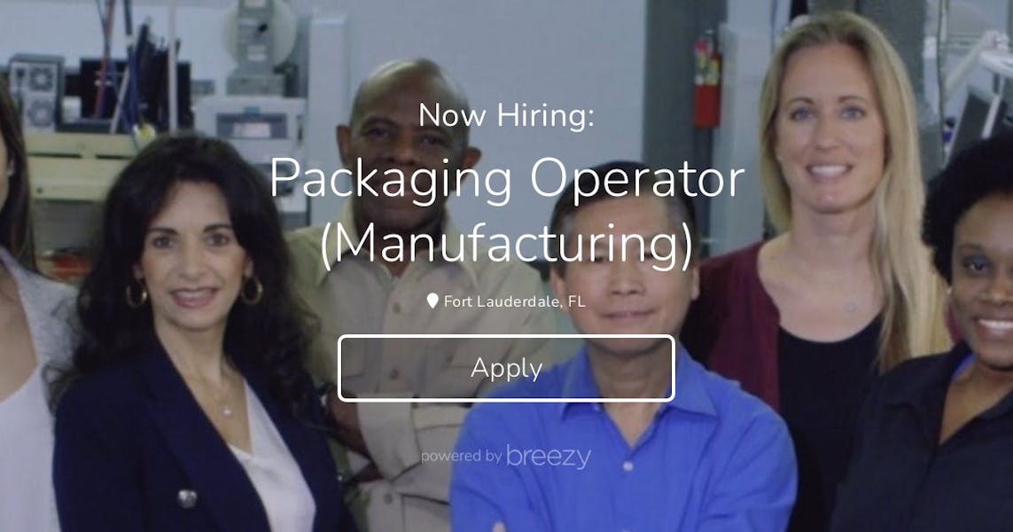 Packaging Operator (Manufacturing) at Dayton Granger, Inc.