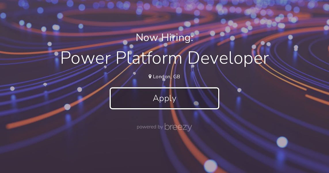 Power Platform Developer at Marex