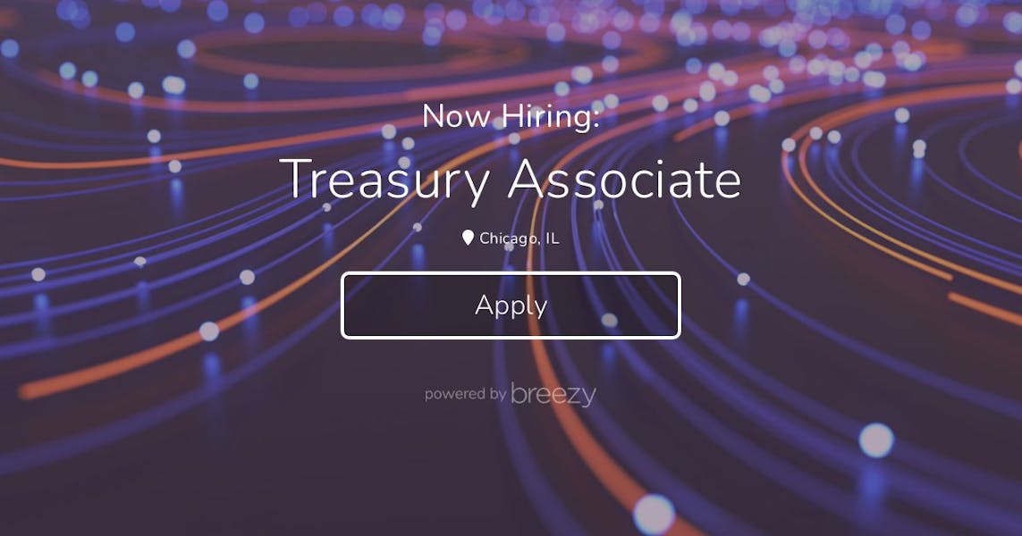 Treasury Associate at Marex