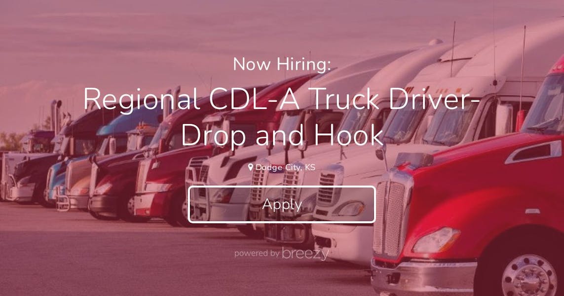 Regional CDL-A Truck Driver- Drop and Hook at Red Land Cargo