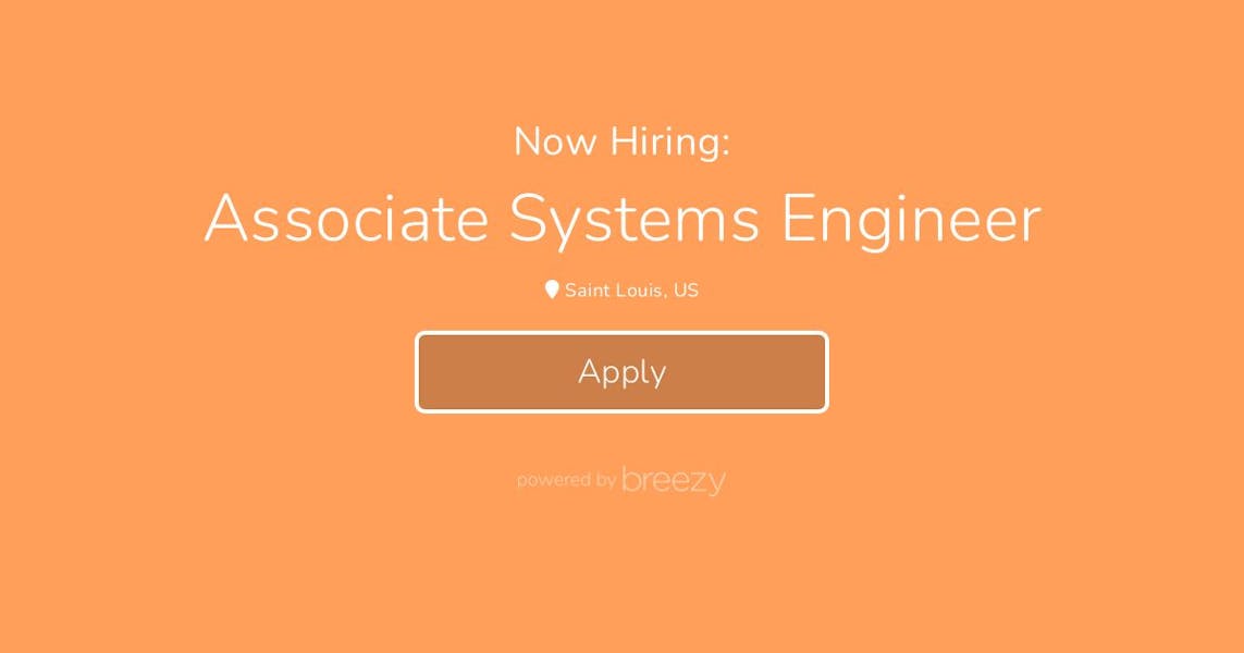 Associate Systems Engineer at Intramotev