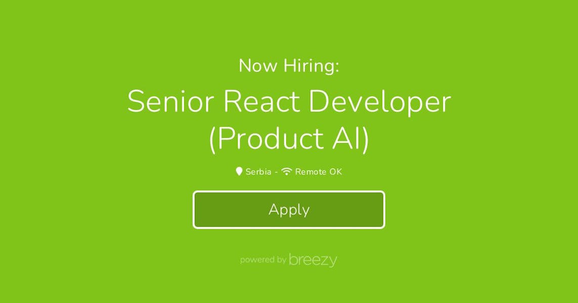 Senior React Developer (Product AI) at Social Discovery Group