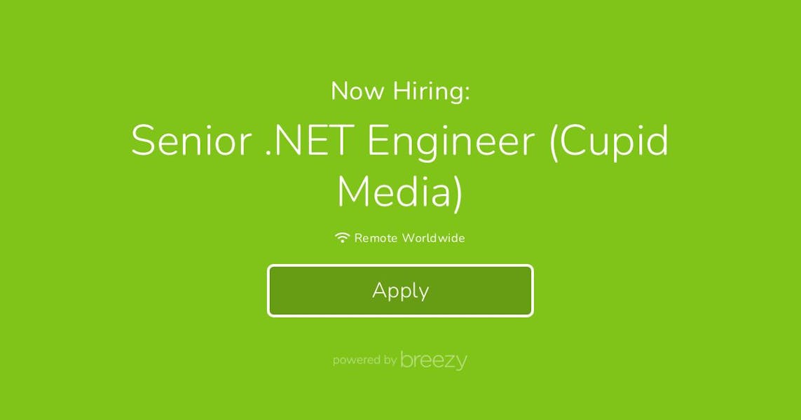 Senior .NET Engineer (Cupid Media) at Social Discovery Group