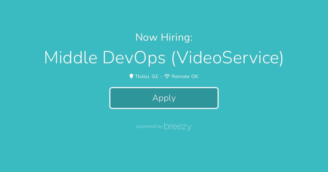 Middle DevOps (VideoService) at Social Discovery Group