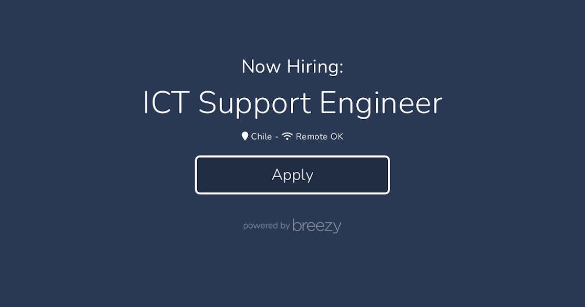 ICT Support Engineer at Sharesource