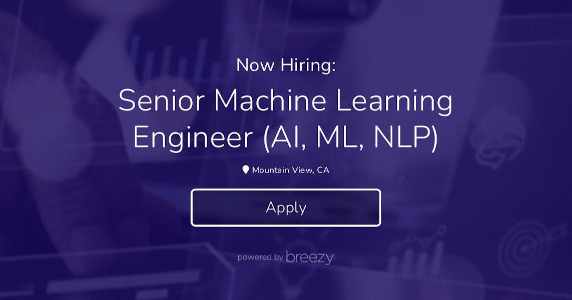 Senior Machine Learning Engineer Ai Ml Nlp At Bonfyai