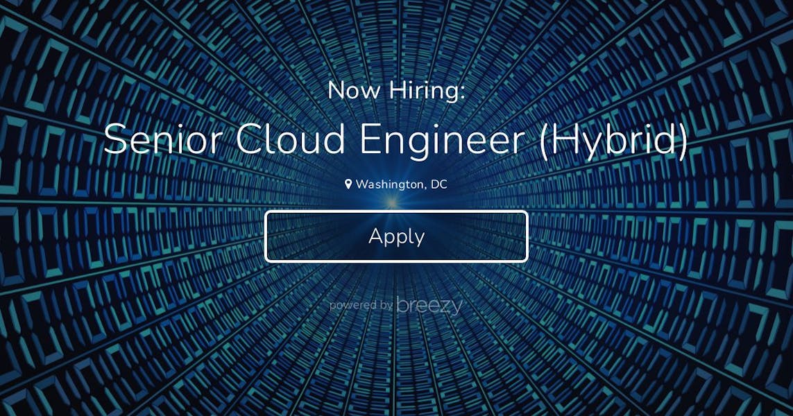 Senior Cloud Engineer (Hybrid) at Expression