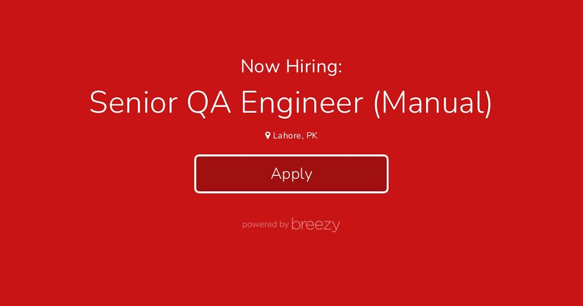 Senior QA Engineer (Manual) at Strategic Systems International