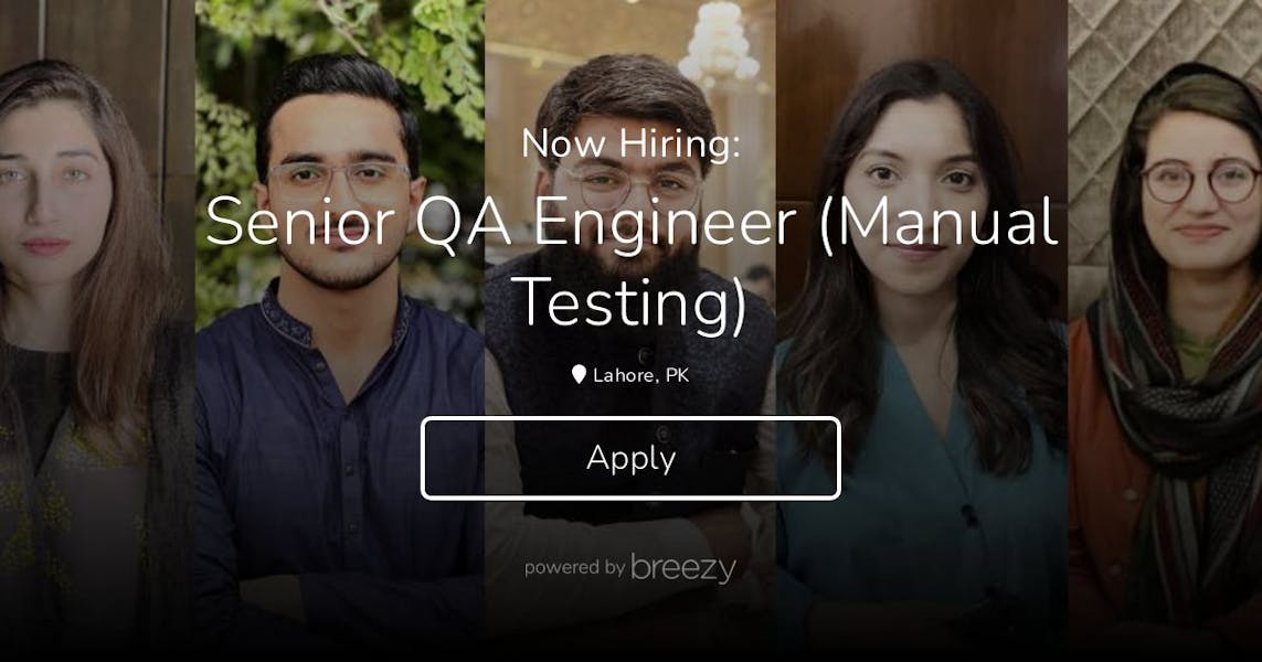 Senior QA Engineer (Manual Testing) at Strategic Systems International