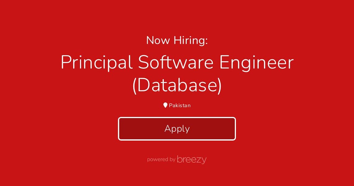 Principal Software Engineer (Database) at Strategic Systems International