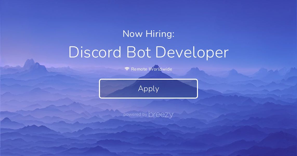 Discord Bot Developer At Midjourney
