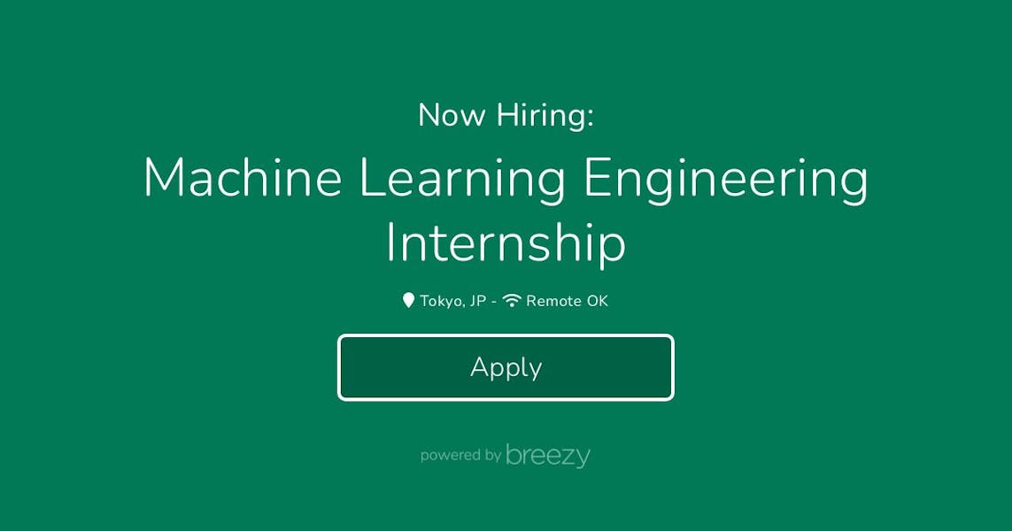 Machine Learning Engineering Internship At Recursive