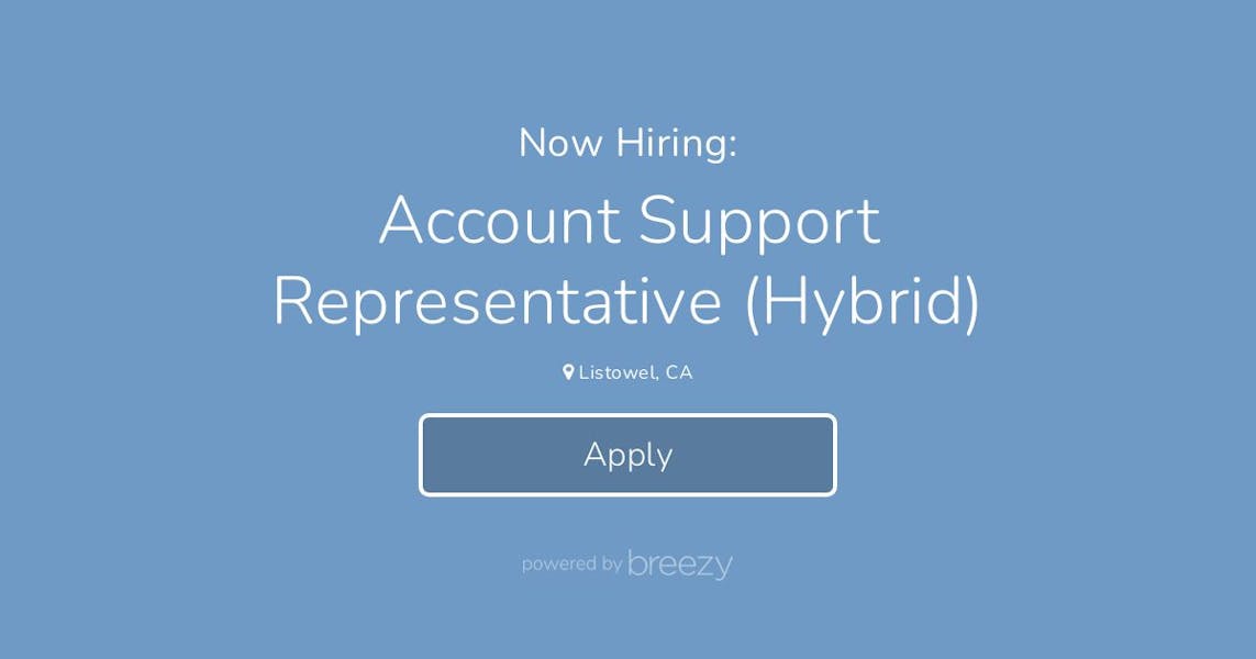 Account Support Representative (Hybrid) at Spinrite