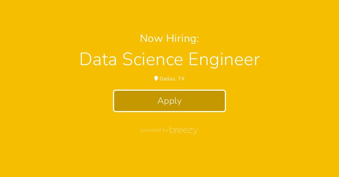 Data Science Engineer At Kaizen Analytix