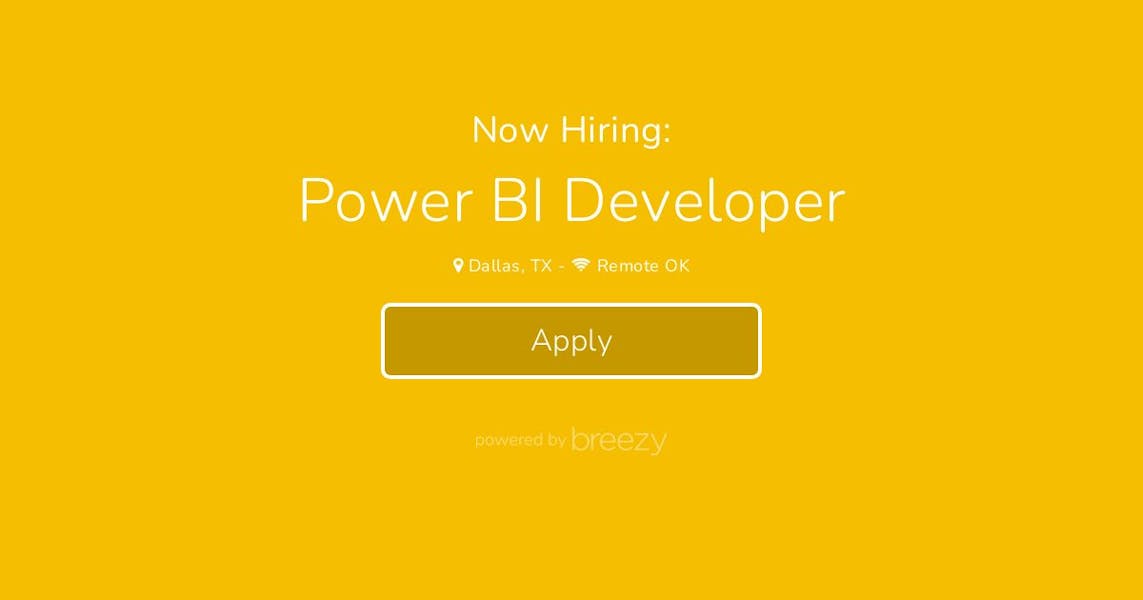 Power BI Developer at Kaizen Analytix