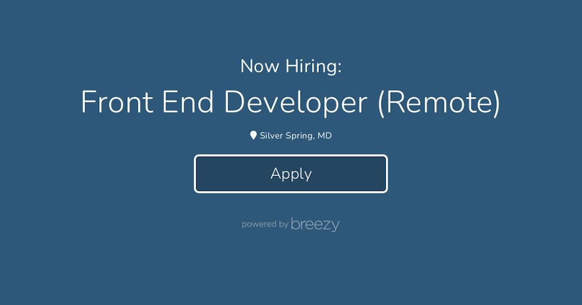 Front End Developer (Remote) at Loginsoft Consulting LLC