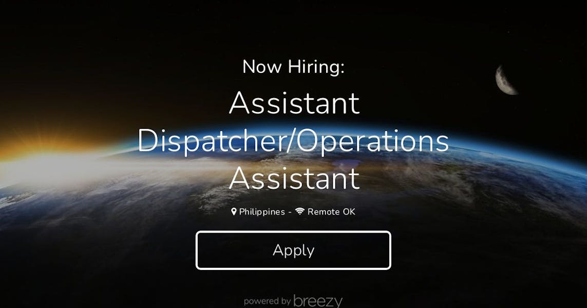 Assistant Dispatcher/Operations Assistant at Elevate and Delegate
