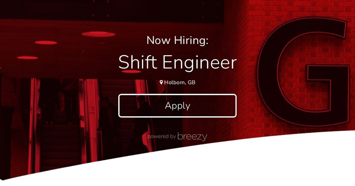 Shift Engineer at Integral UK