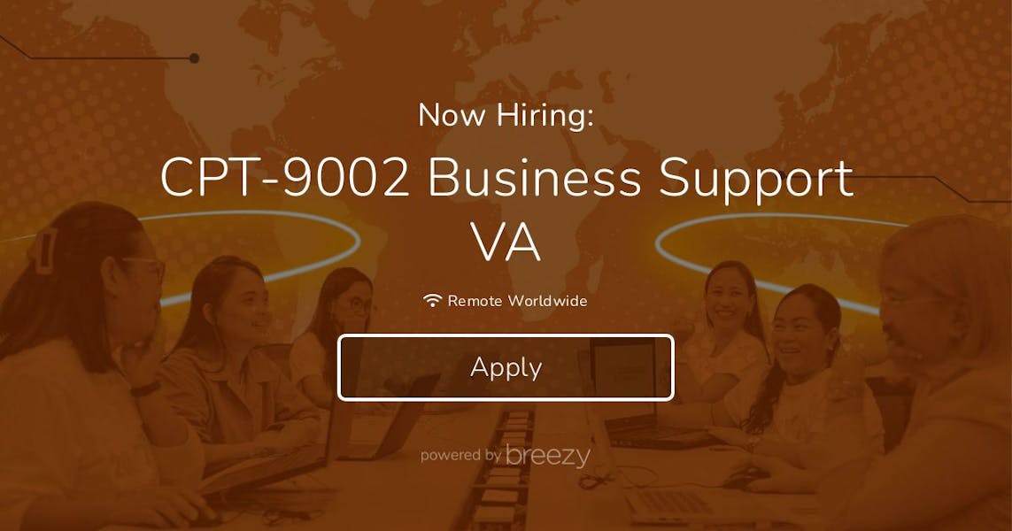 CPT-9002 Business Support VA at 20four7VA