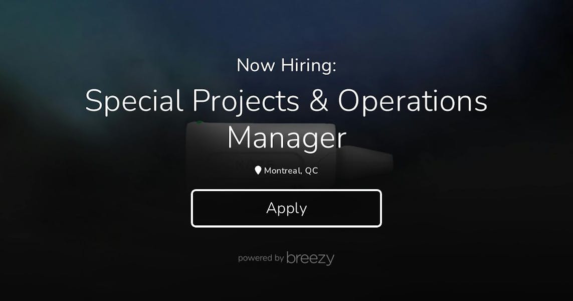 Special Projects & Operations Manager at Noze Inc.