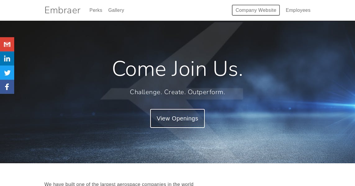 Aircraft Structures Mechanic (IWA) at Embraer