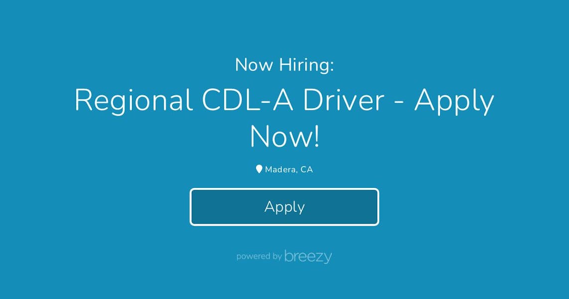 Regional Cdl A Driver Apply Now At Usa Cdl Recruiting