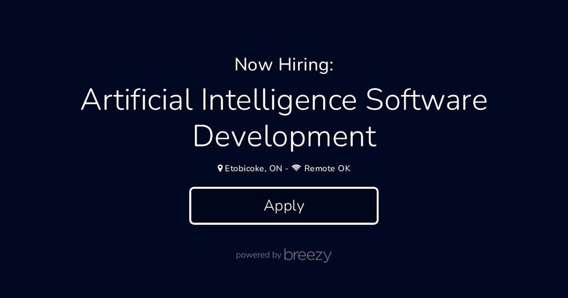 Artificial Intelligence Software Development at Vosyn