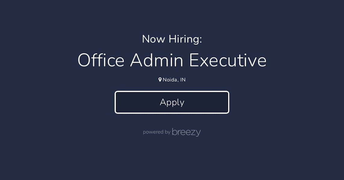 Office Admin Executive at SquadStack