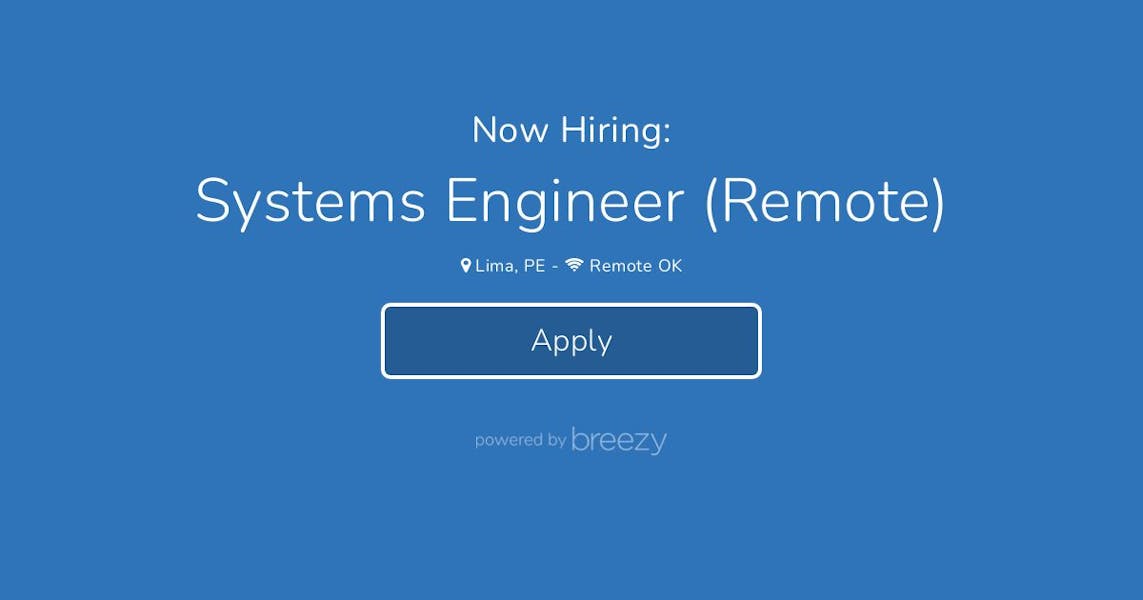 Systems Engineer (Remote) at Atlas Technica