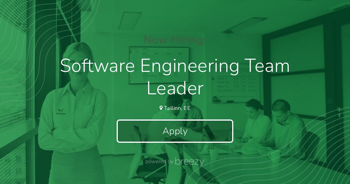 Software Engineering Team Leader at Wallester