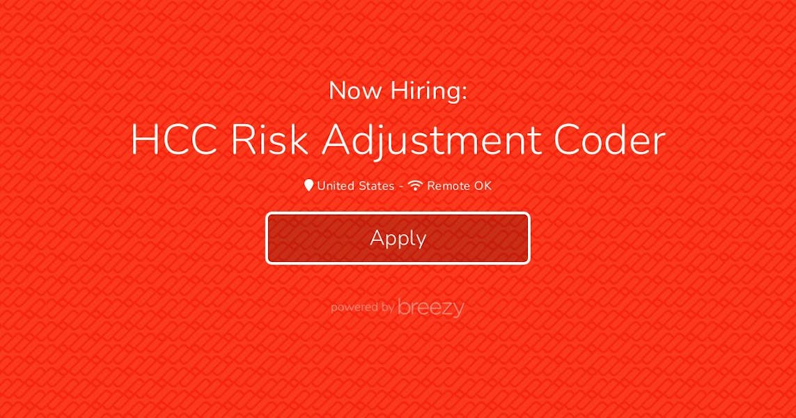 Hcc Risk Adjustment Coder At Reveleer