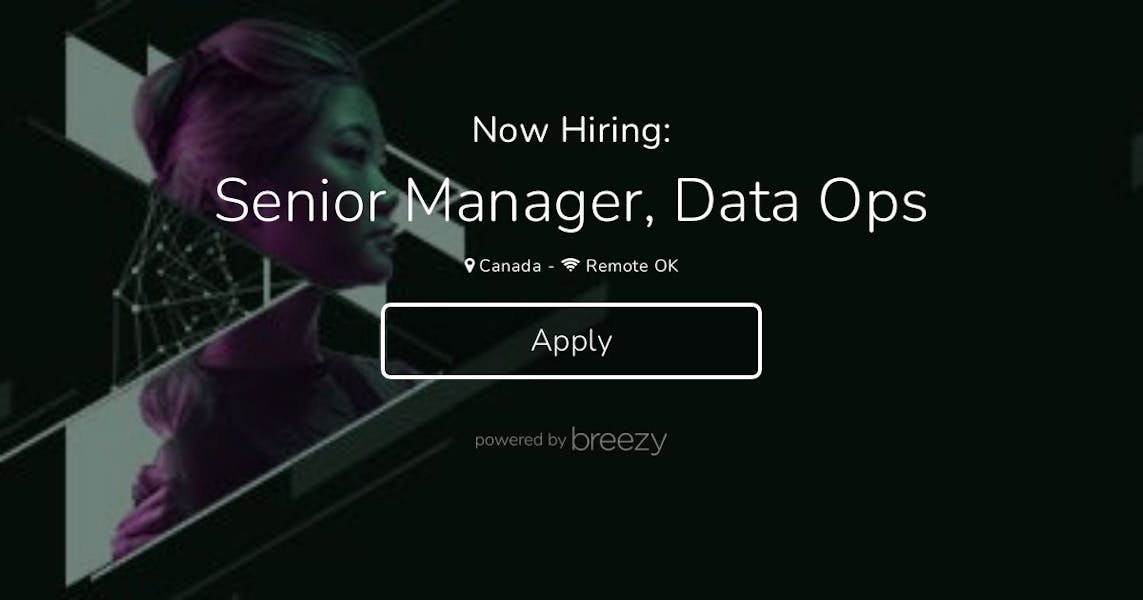 Senior Manager, Data Ops at Athena
