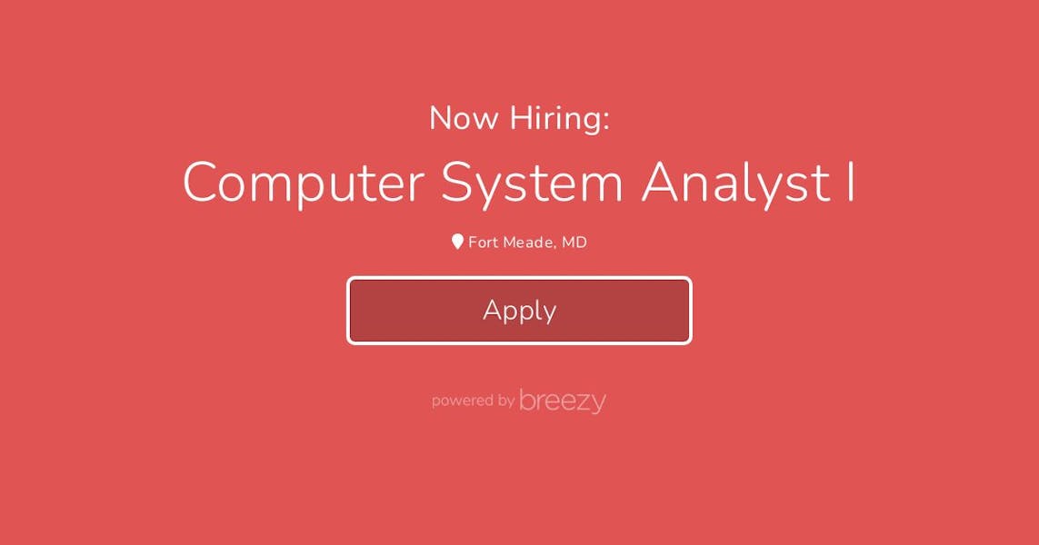 Computer System Analyst I at Competitive Range Solutions, LLC