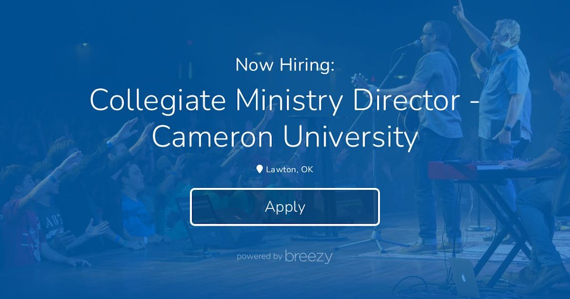 Collegiate Ministry Director - Cameron University at Oklahoma Baptists