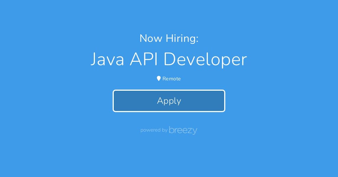 Java API Developer at Shuvel Digital