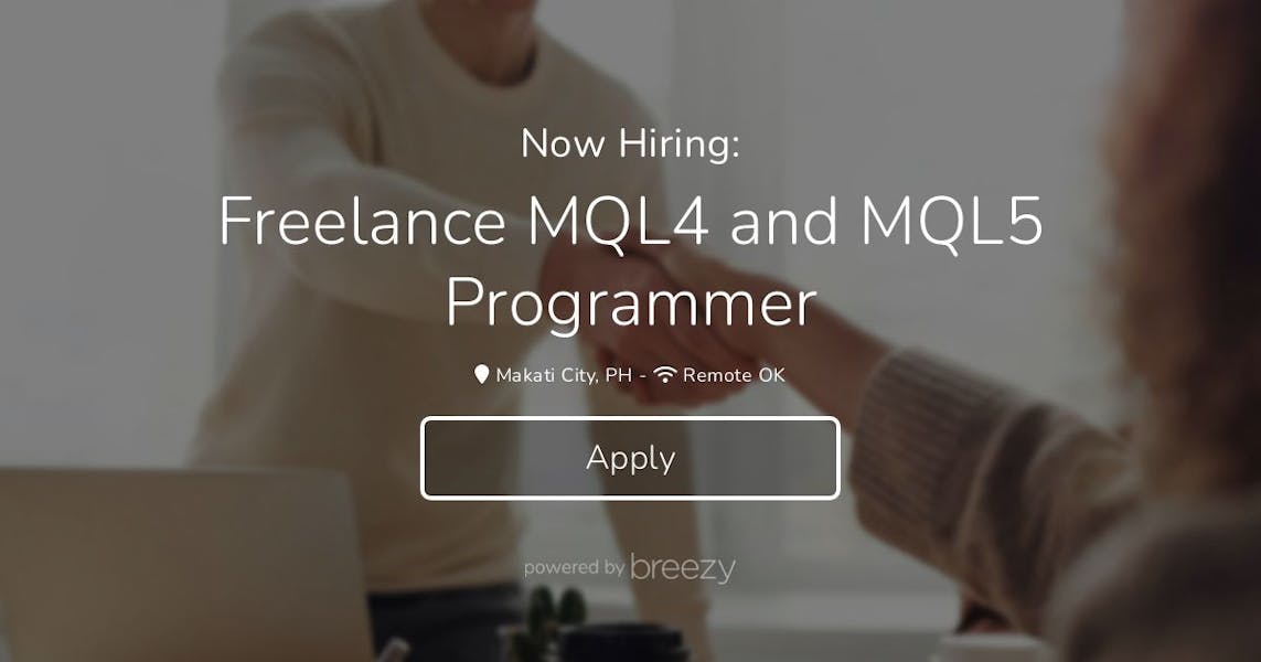 Freelance Mql4 And Mql5 Programmer At Value Virtual Assistants 