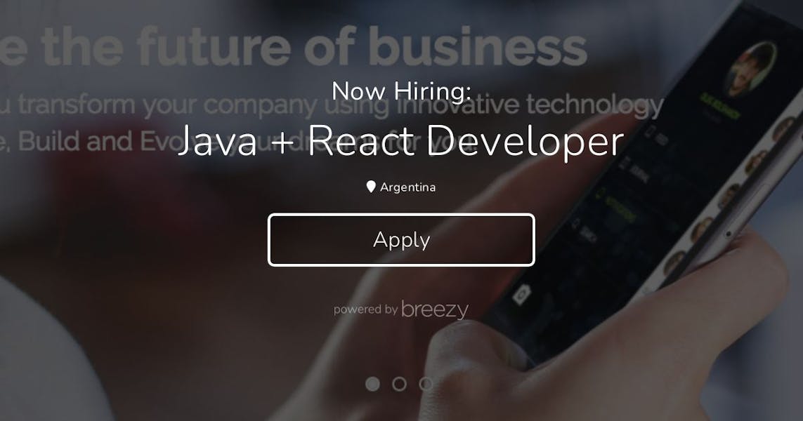 Java React Developer At In All Media Inc
