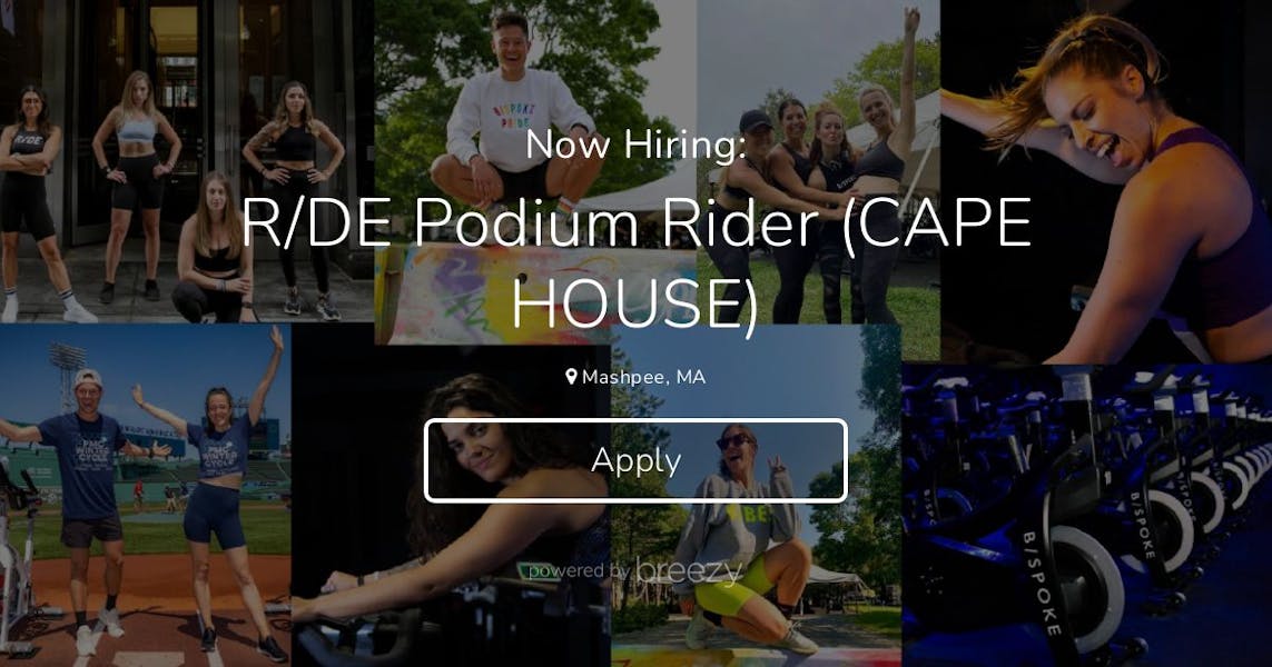 R/DE Podium Rider (CAPE HOUSE) at B/SPOKE Studios