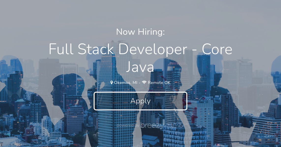 Full Stack Developer - Core Java at DATAMAXIS